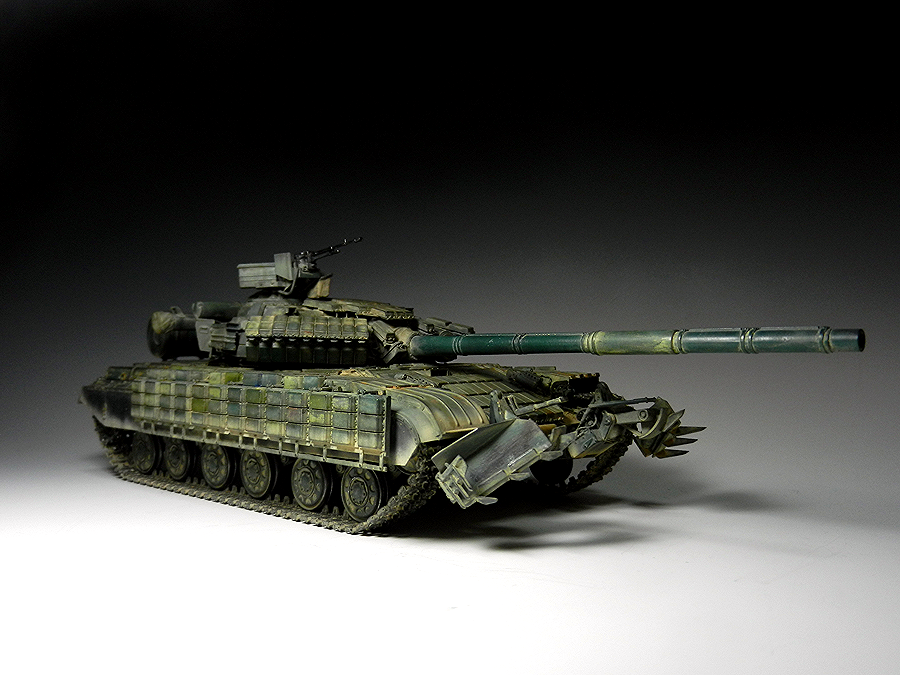 T-64AV w/KMT-6 / 製作 ： 上原直之